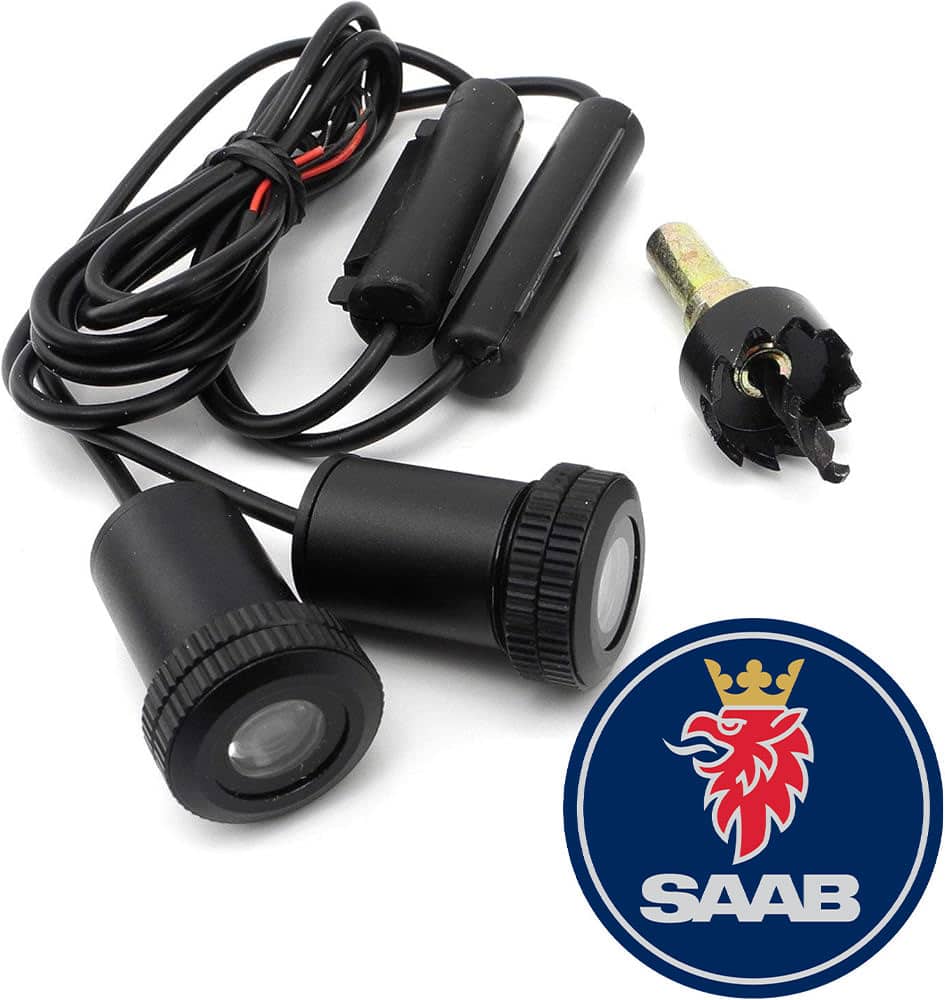SAAB Door Lights Logo Projector – CarDoorLights